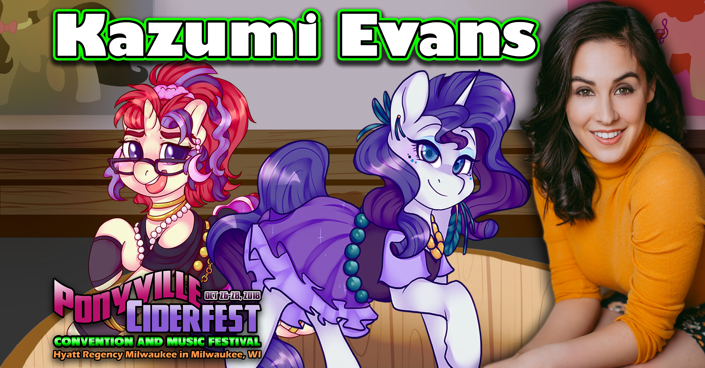 Kazumi Evans Ponyville Ciderfest 2018 2018 Guest Of Honor Ponyville